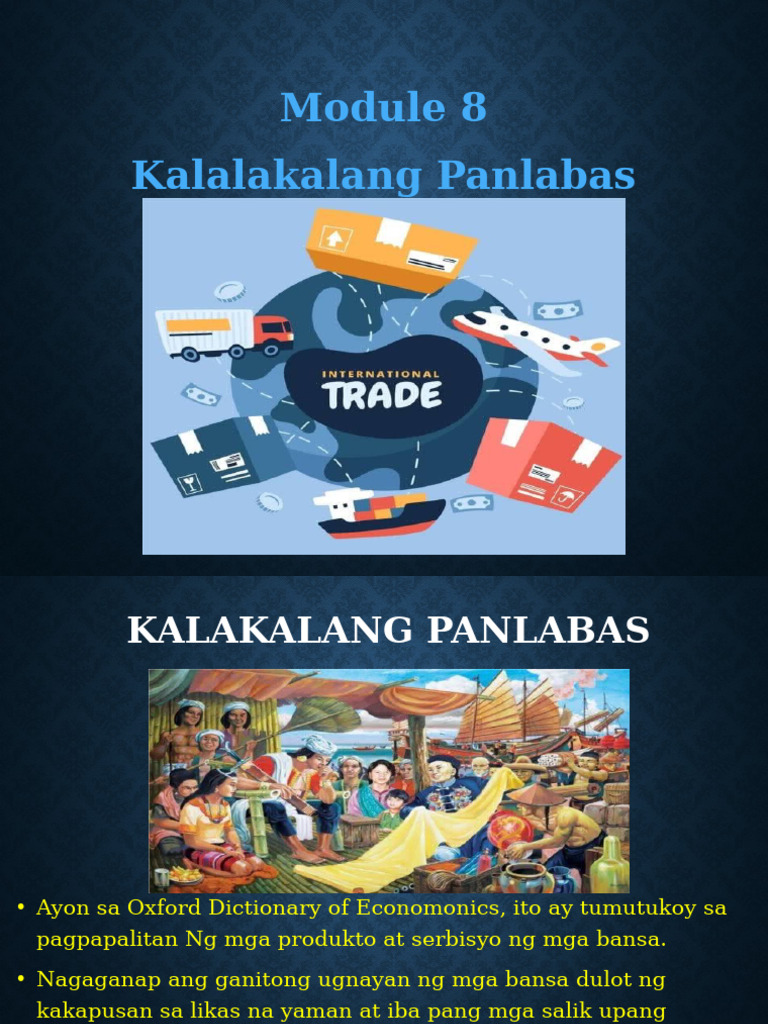 AP 9 Kalakalang Panlabas 2 | PDF
