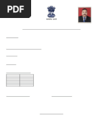 RTI Reply Format | PDF | Politics Of India | Government Of India