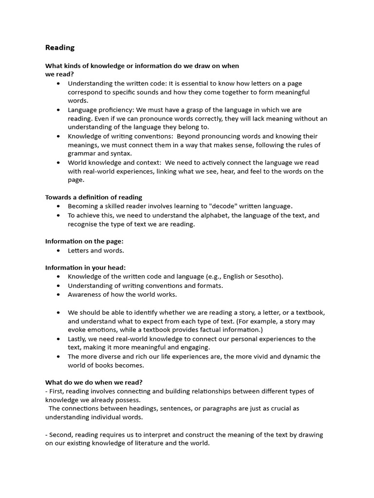 CUT Student Notes | PDF