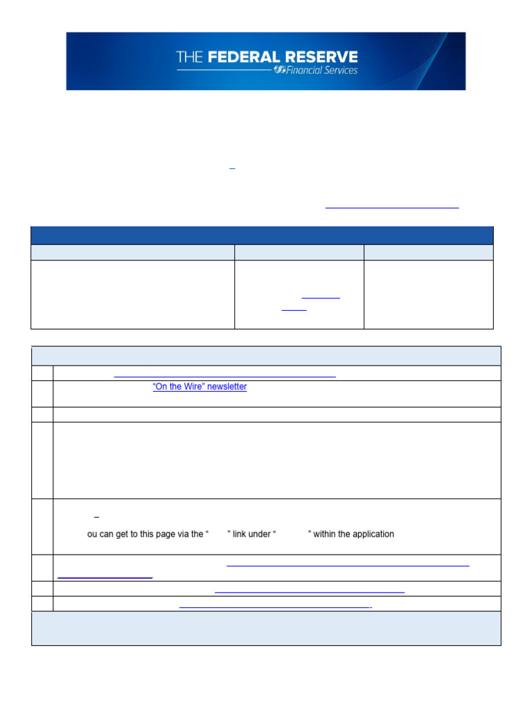 Fedline Advantage Manual Entry Template User Checklist | PDF ...