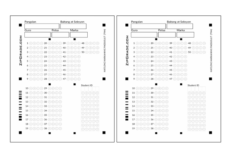 3RD-QUARTER-ANSWER-SHEET | PDF