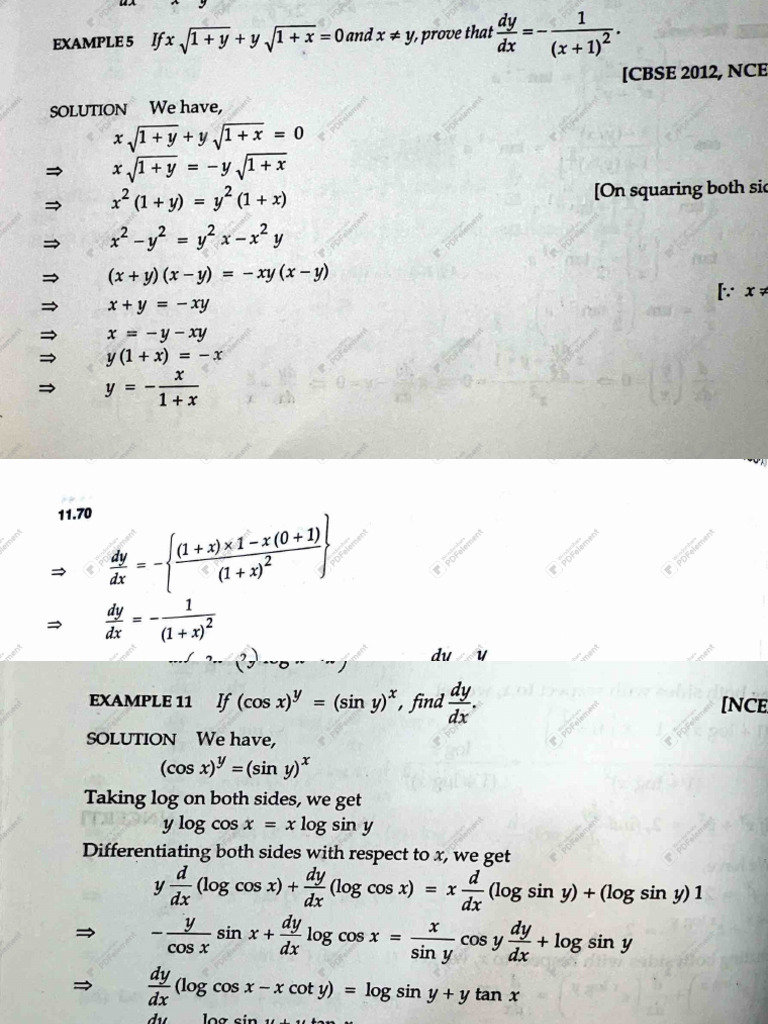 Continuity and Differentiability | PDF