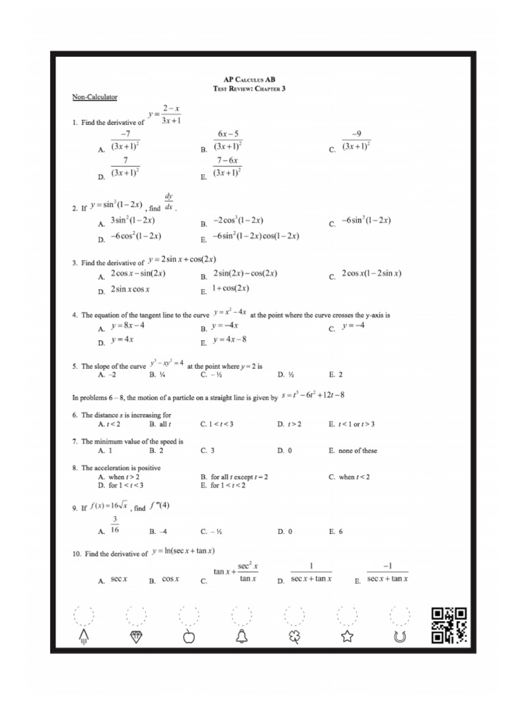 Chapter 3 Test Review On Rocketbook | PDF