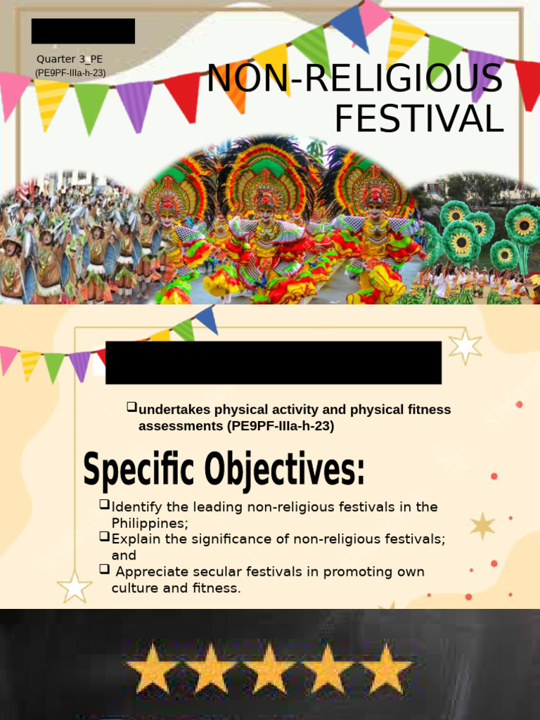 Non-Religious Festivals in the Philippines | PDF
