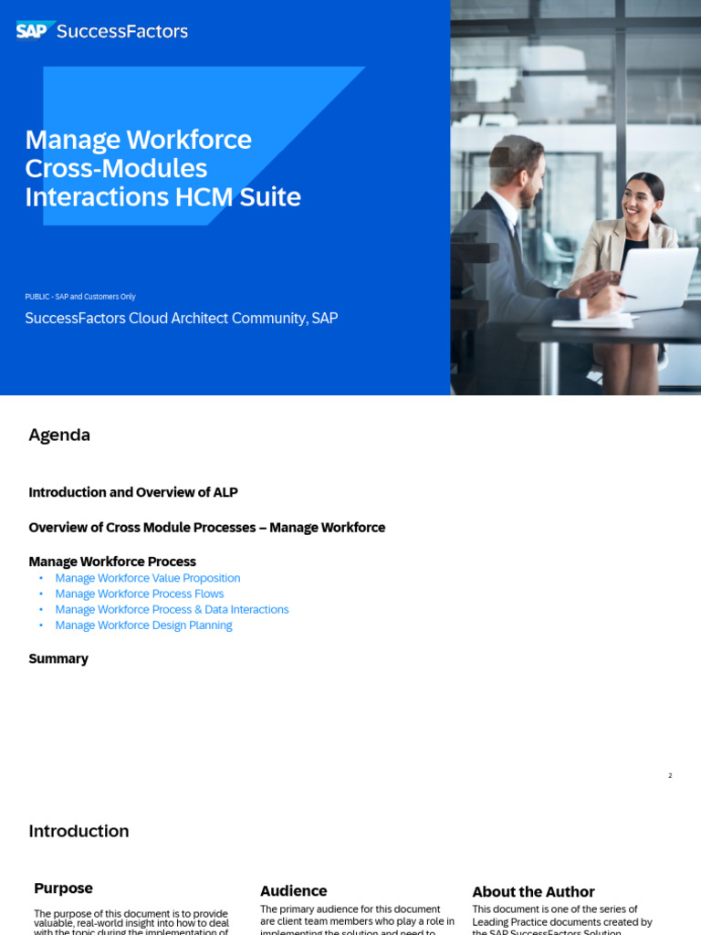 SAP776151 - ALP - SAP SuccessFactors Manage Workforce PUBLIC | PDF ...