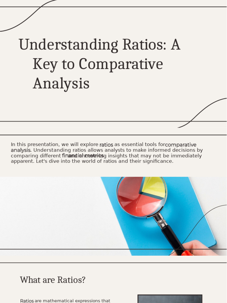 Slidesgo Understanding Ratios A Key To Comparative Analysis ...