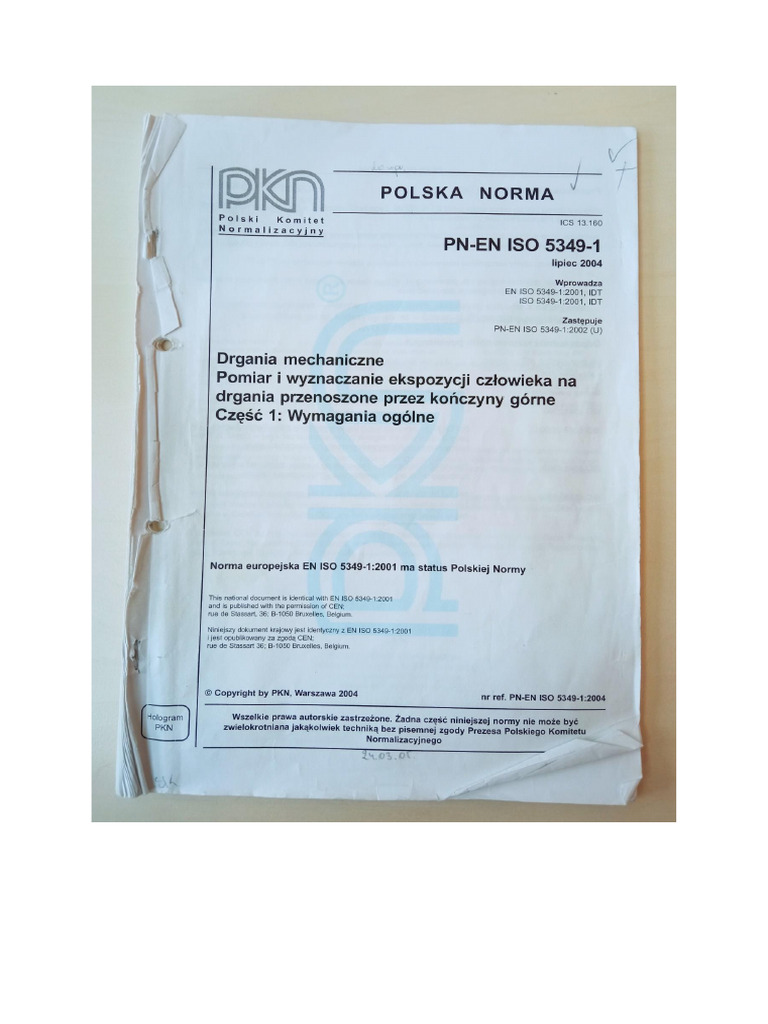 Iso 5349-1 | PDF
