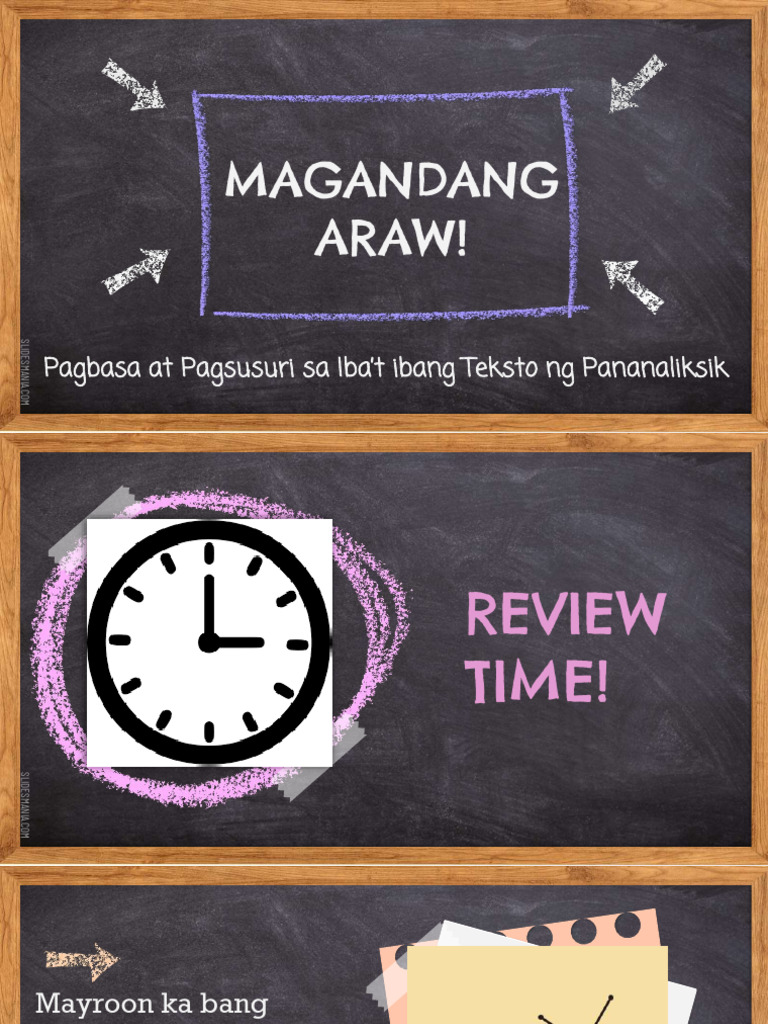 Tekstong Persuweysib L3 | PDF