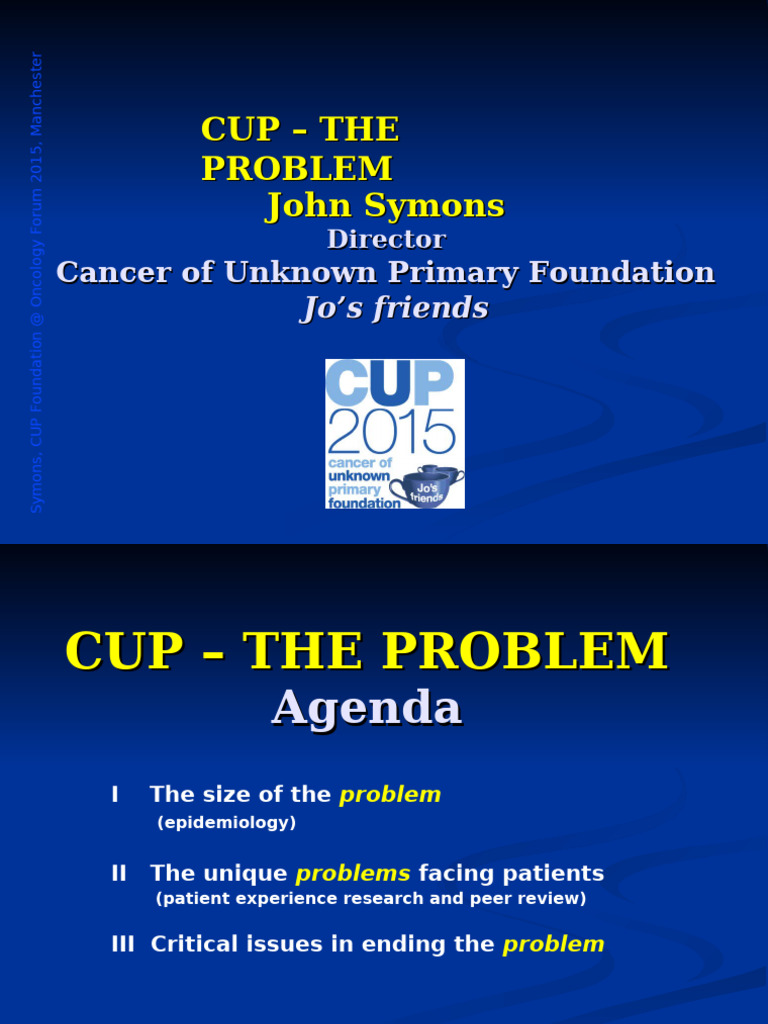 Understanding Cancer of Unknown Primary | PDF | Oncology | Cancer