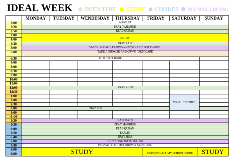 My Sched | PDF