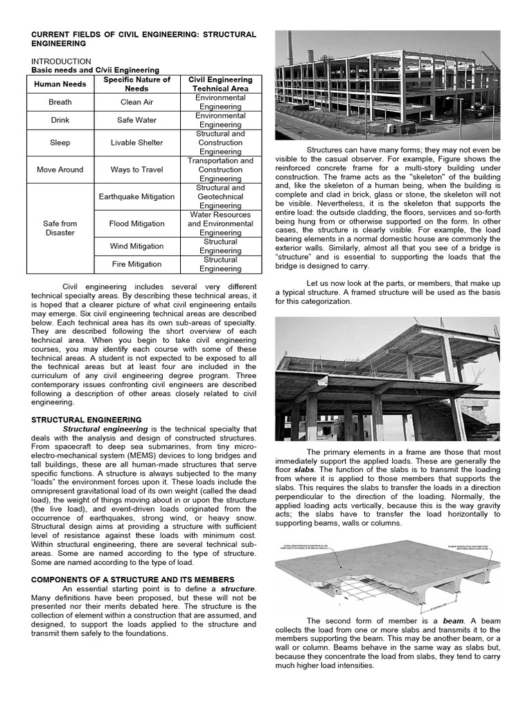 STRUCTURAL-ENGINEERING | PDF | Earthquakes | Beam (Structure)