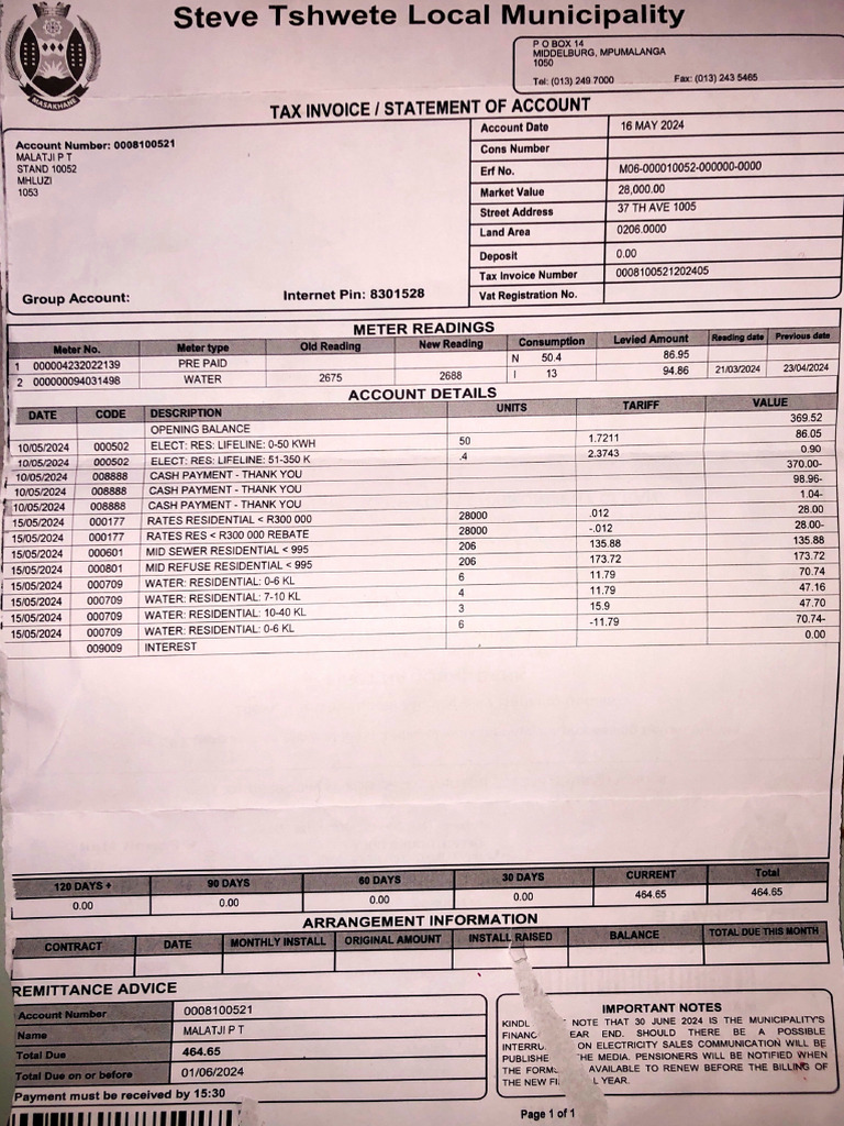 Proof of Residence | PDF