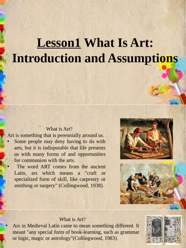 Intro To Art Appreciation | PDF | Experience | Liberal Arts Education