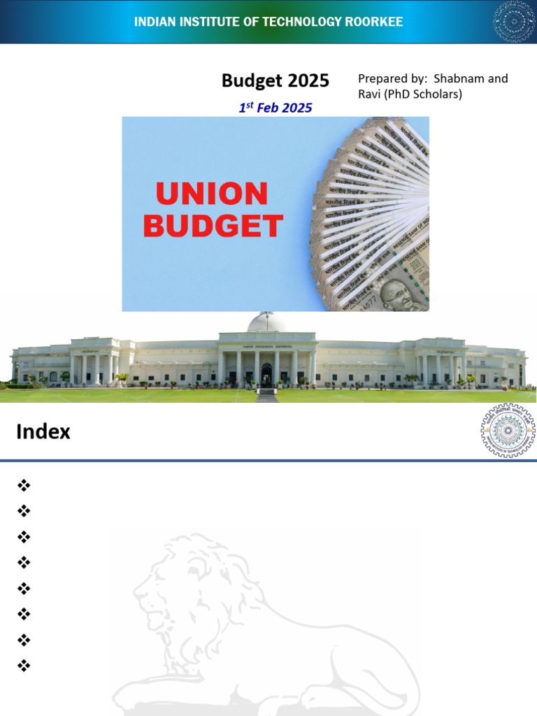 Key Highlights of BUDGET 2025 | PDF | Taxes | Foreign Direct Investment