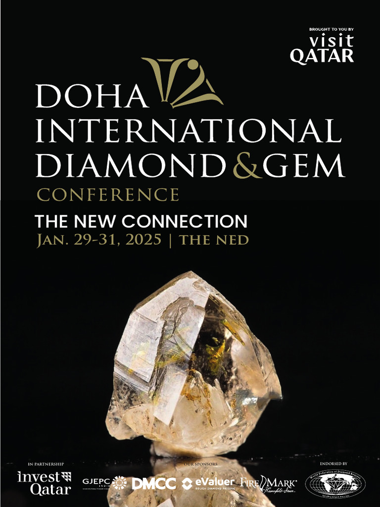 Doha Diamond and Gem Conference 2025 | PDF | Gemstone | Diamond