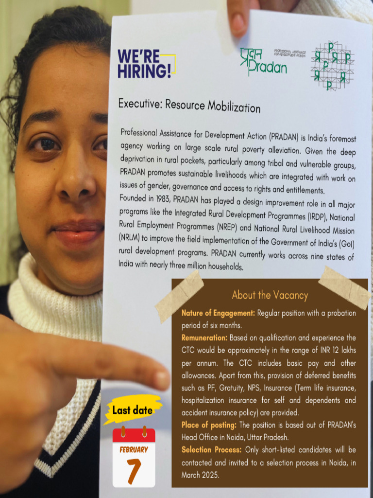 Job Description - Executive - Resource Mobilization | PDF | Economies