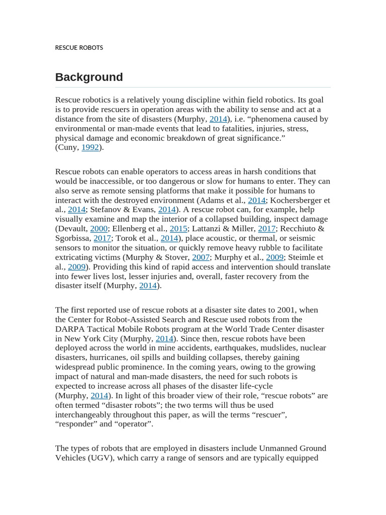 2324 CSIB2 Material RESCUE ROBOTS | PDF