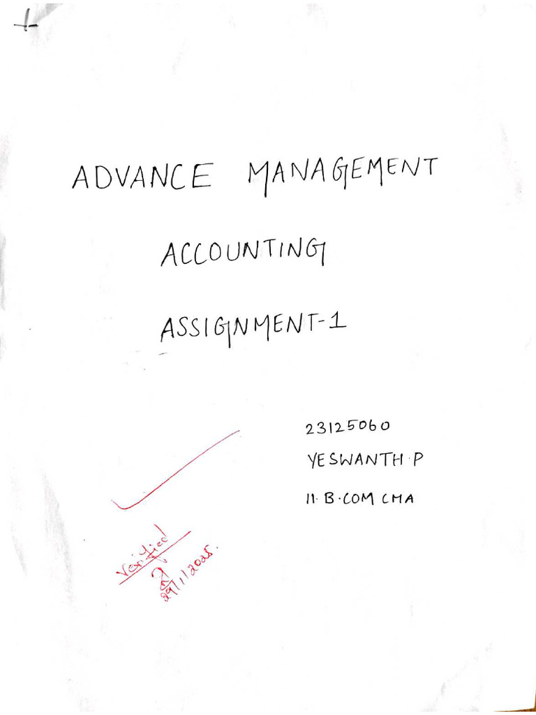 Advanced Management | PDF