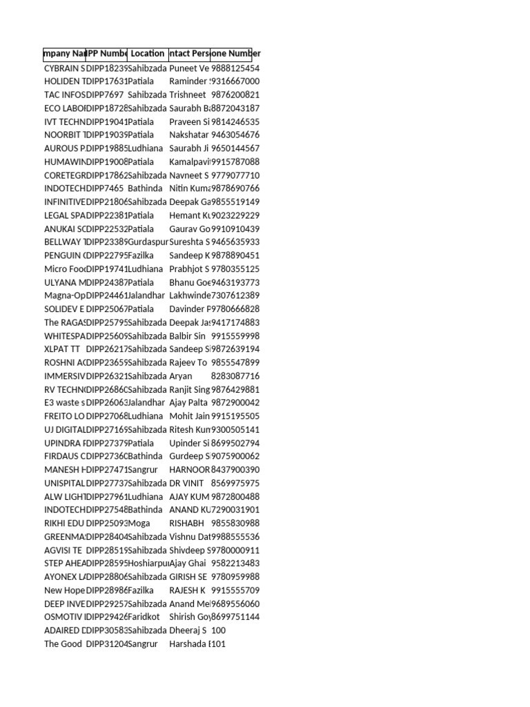 Final Startup Details | PDF