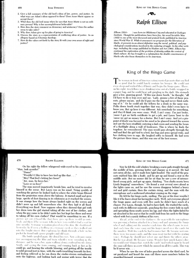 King of the Bingo Game Analysis | PDF