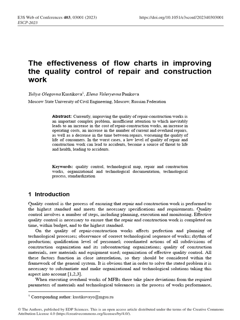 Enhancing Quality Control with Flow Charts | PDF | Plaster | Paint