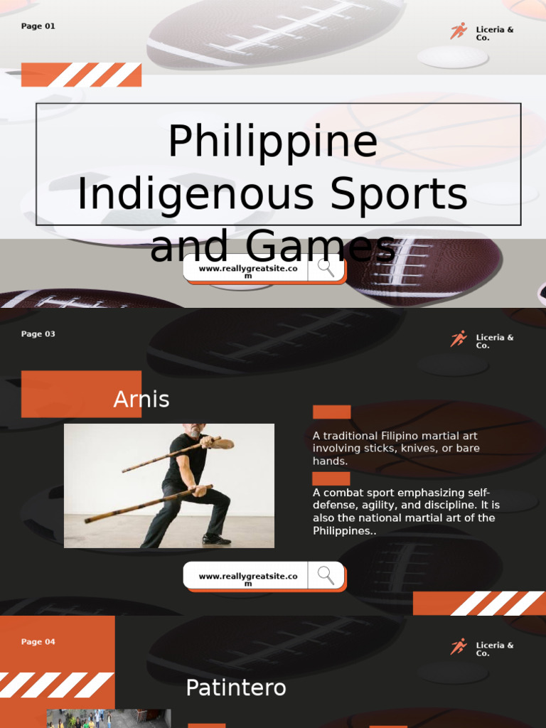 Philippine Indigenous Sports Overview | PDF | Ball Games | Sports