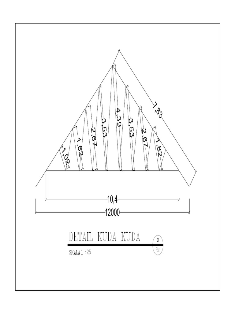 Detail Kuda Kuda | PDF