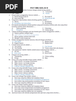 Format LJK Ujian Sekolah SD | PDF