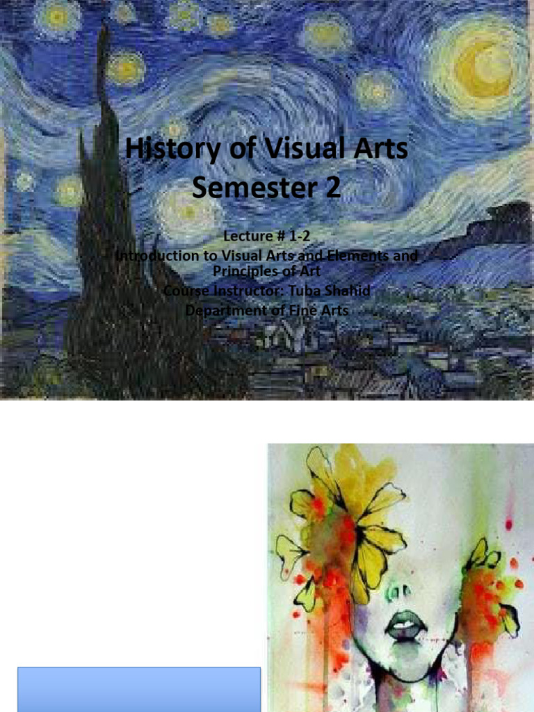 Visual Arts Lecture 1,2 | PDF | Composition (Visual Arts) | Shape