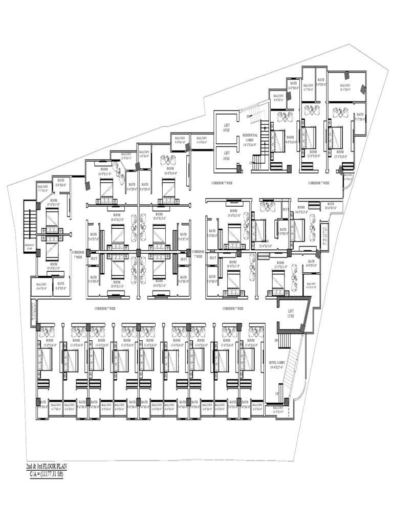 2nd & 3rd Floor Plan | PDF