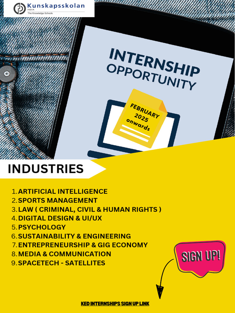 KED Schools Internships | PDF | Psychology