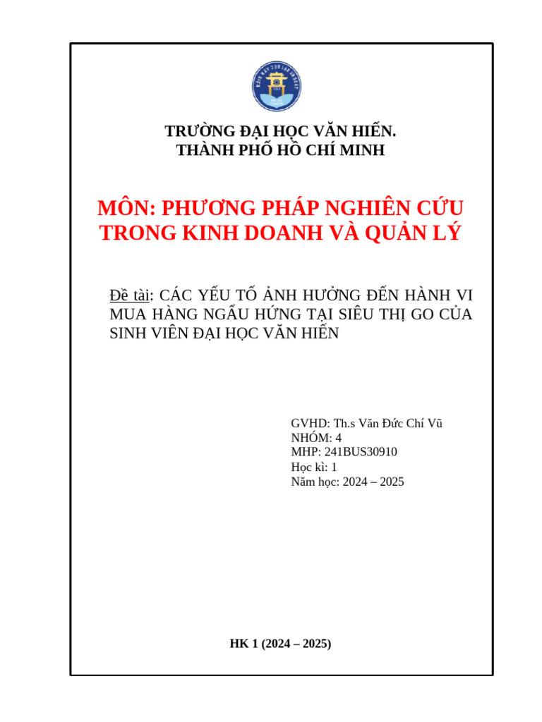 Tiểu Luận Ppnc 10000000000 | PDF