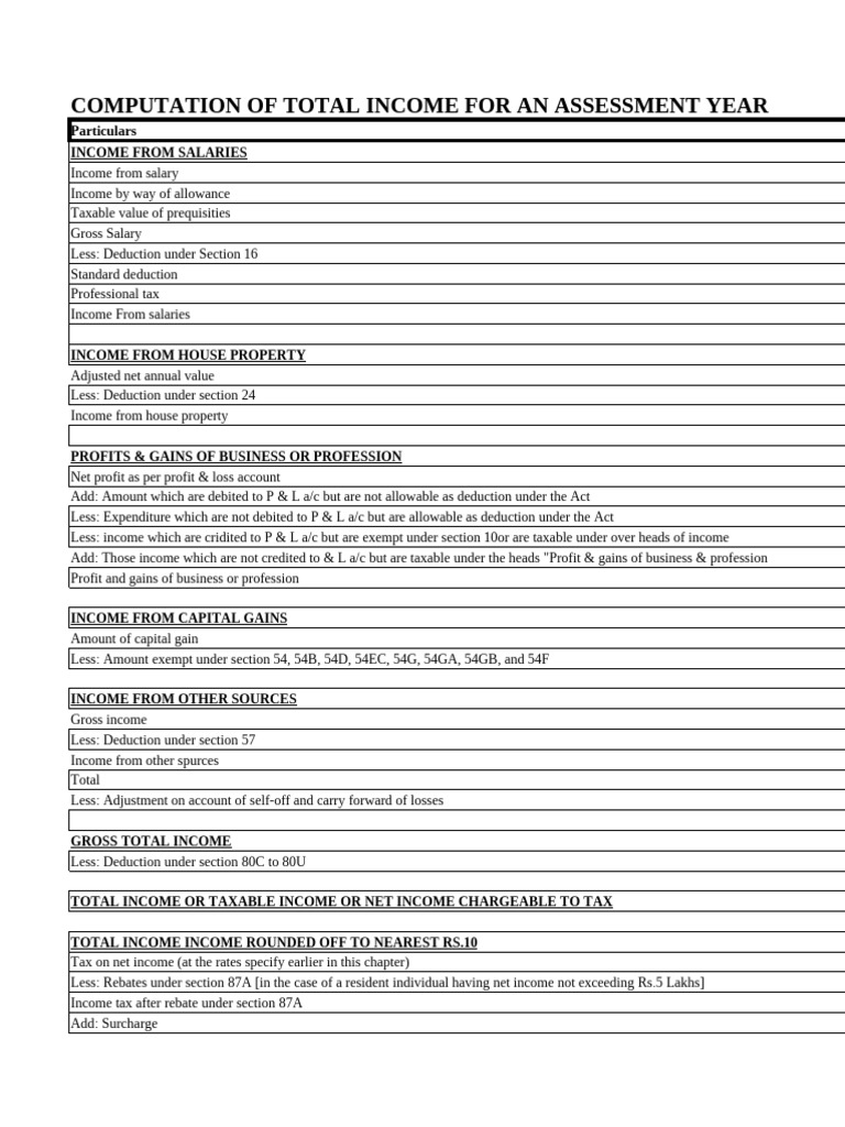 Income Tax Chart | PDF | Tax Deduction | Taxes