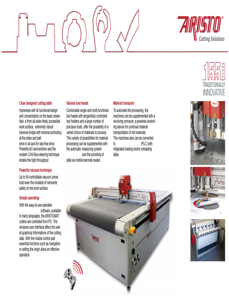 ARISTO_3_Flyer_Cutter_ARISTOMAT_TL_GB_1912 | PDF | Computing | Computer ...