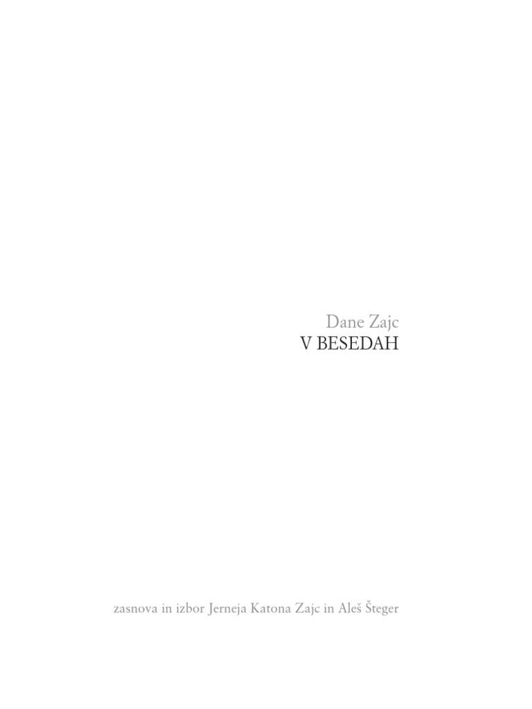 Zajc | PDF