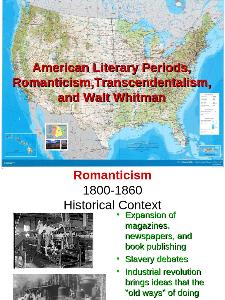 Romanticism and Transendentalism - Whitman | PDF | Transcendentalism ...