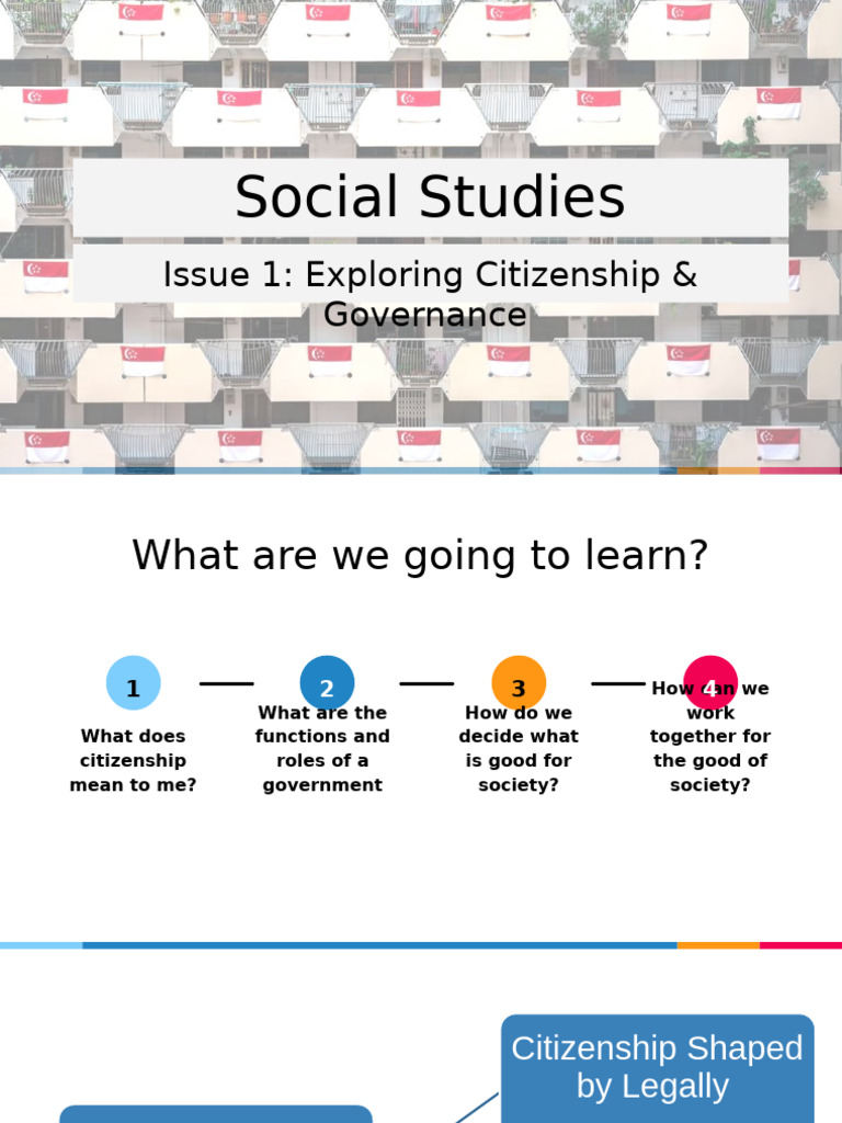 Issue 1 Chapter 1 - Exploring Citizenship and Governance | PDF | Citizenship | Civic Engagement