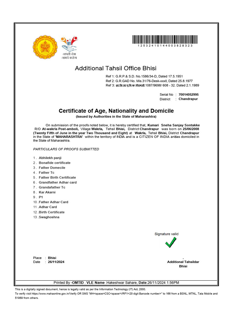 2450970011253400168486 | PDF | Authentication | Government And Personhood