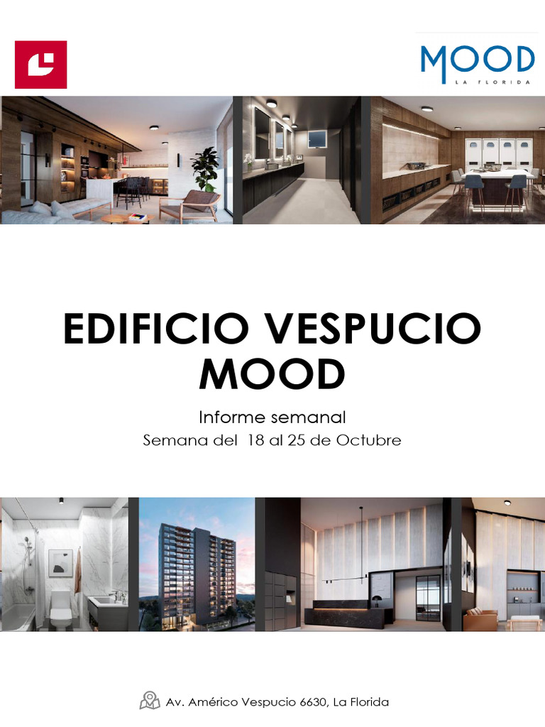 EDIFICIO MOOD - Informe Semanal Al 25-10-2024 | PDF | Construyendo tecnología | Diseño ...