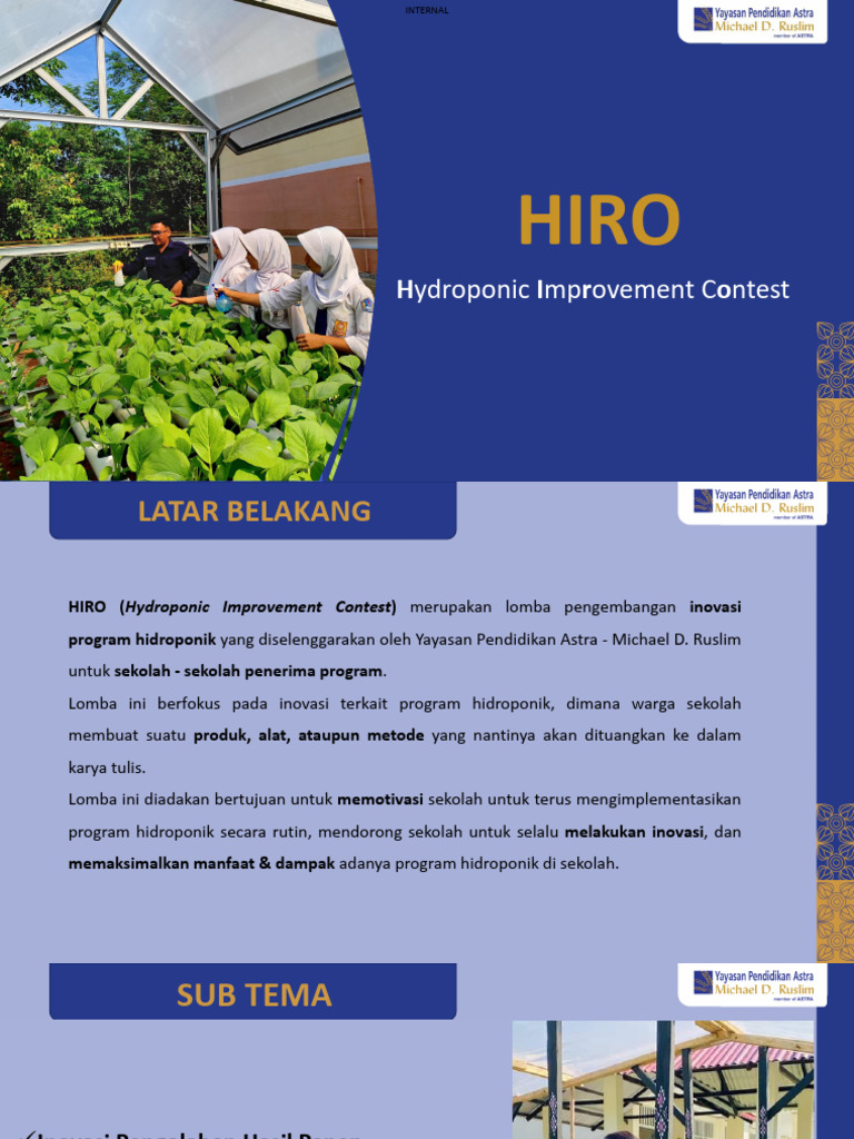 Juknis Hiro 2025 | PDF