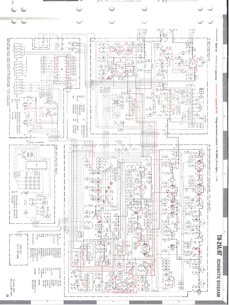 Kenwood TH 21 Schematic | PDF