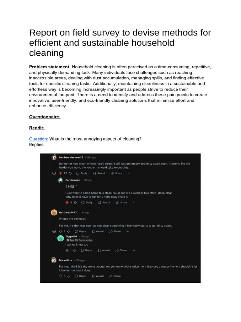 CB - En.u4mee22151 Design Thinking Assignment 1 | PDF | Dust | Pain