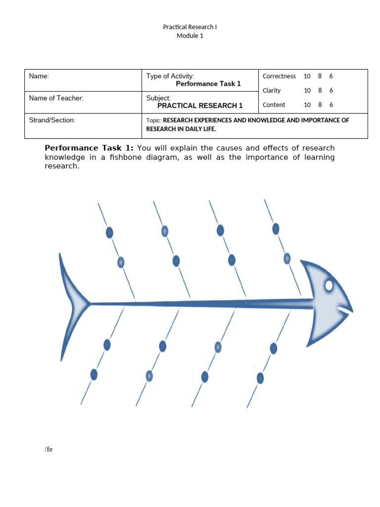 3RD PR1 Performance Task 1 | PDF