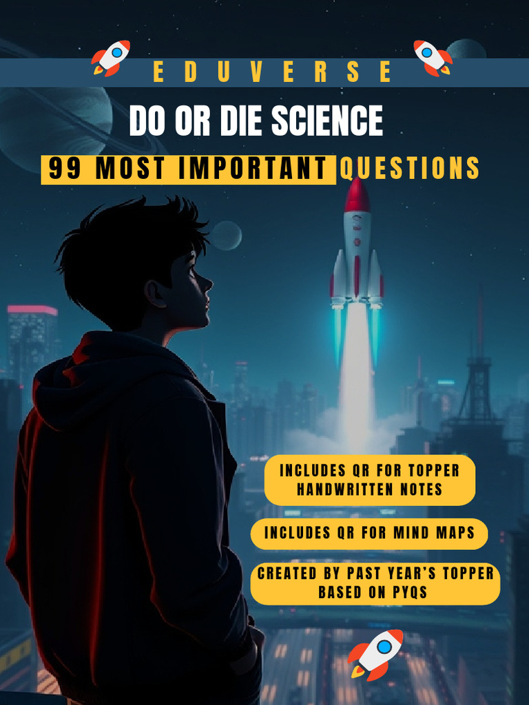 Eduverse Science 99 Important Questions W3l1us | PDF | Human Eye | Heredity