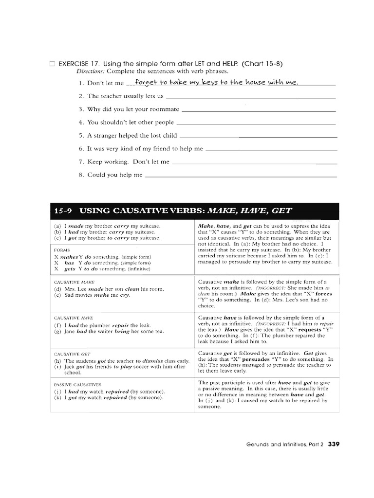 Causative Have and Get | PDF