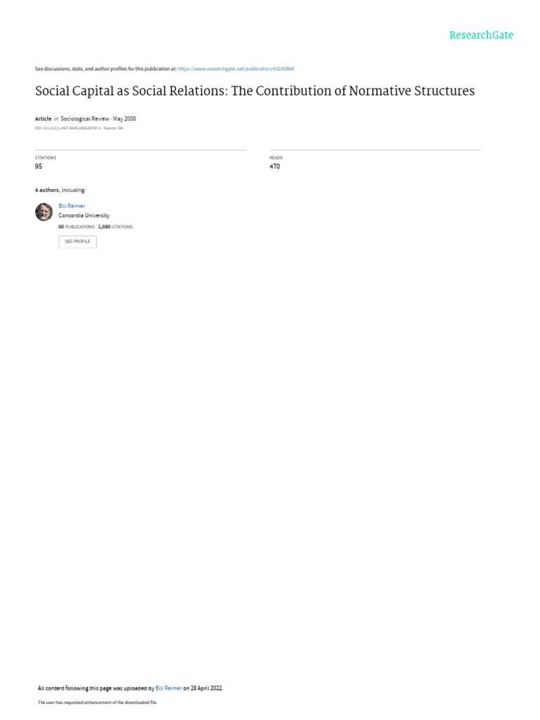 Social Capital as Social Relations_ The Contribution of Normative ...