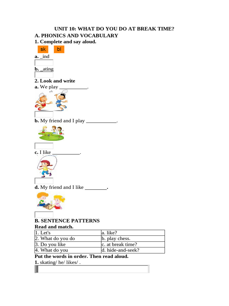 Day 1 - Unit 10 (Wonderful) | PDF