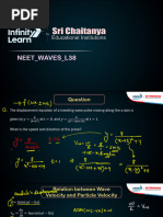 Waves Formula Sheet | PDF | Waves | Frequency