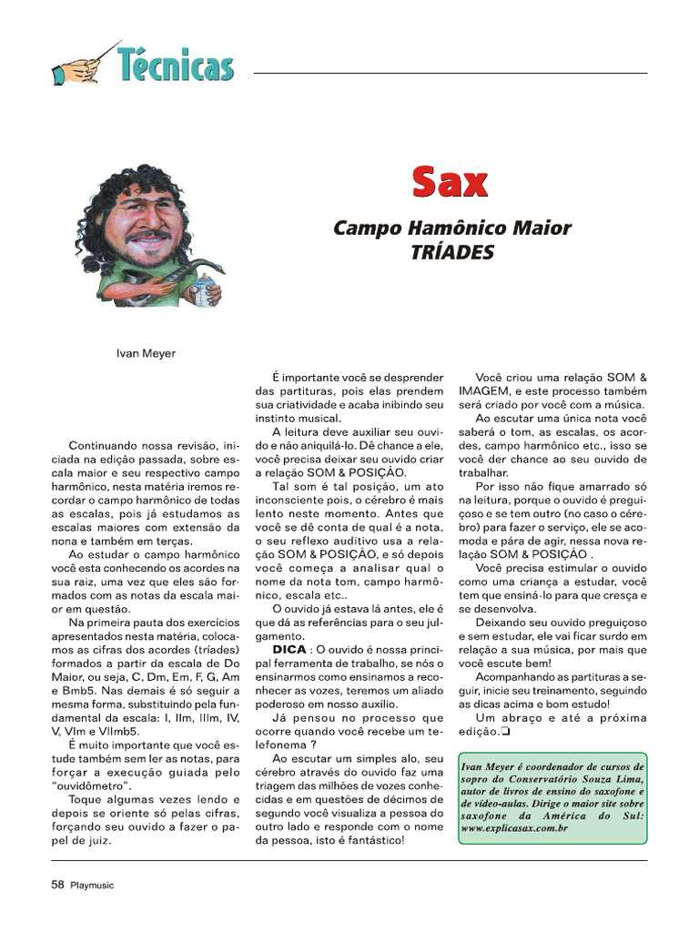 Campo Harmonico - Ivan Meyer Escalas | PDF