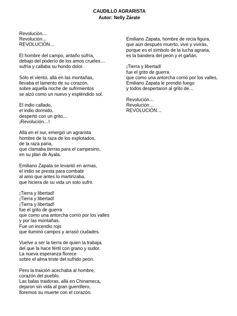 Caudillo Agrarista | PDF